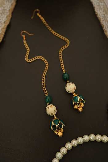 Buy Phiroza Meadow Long Earrings Online | Aza Fashions