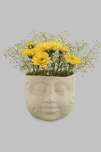 Buy Rural Theory Luna Stone Vase Online | Aza Fashions