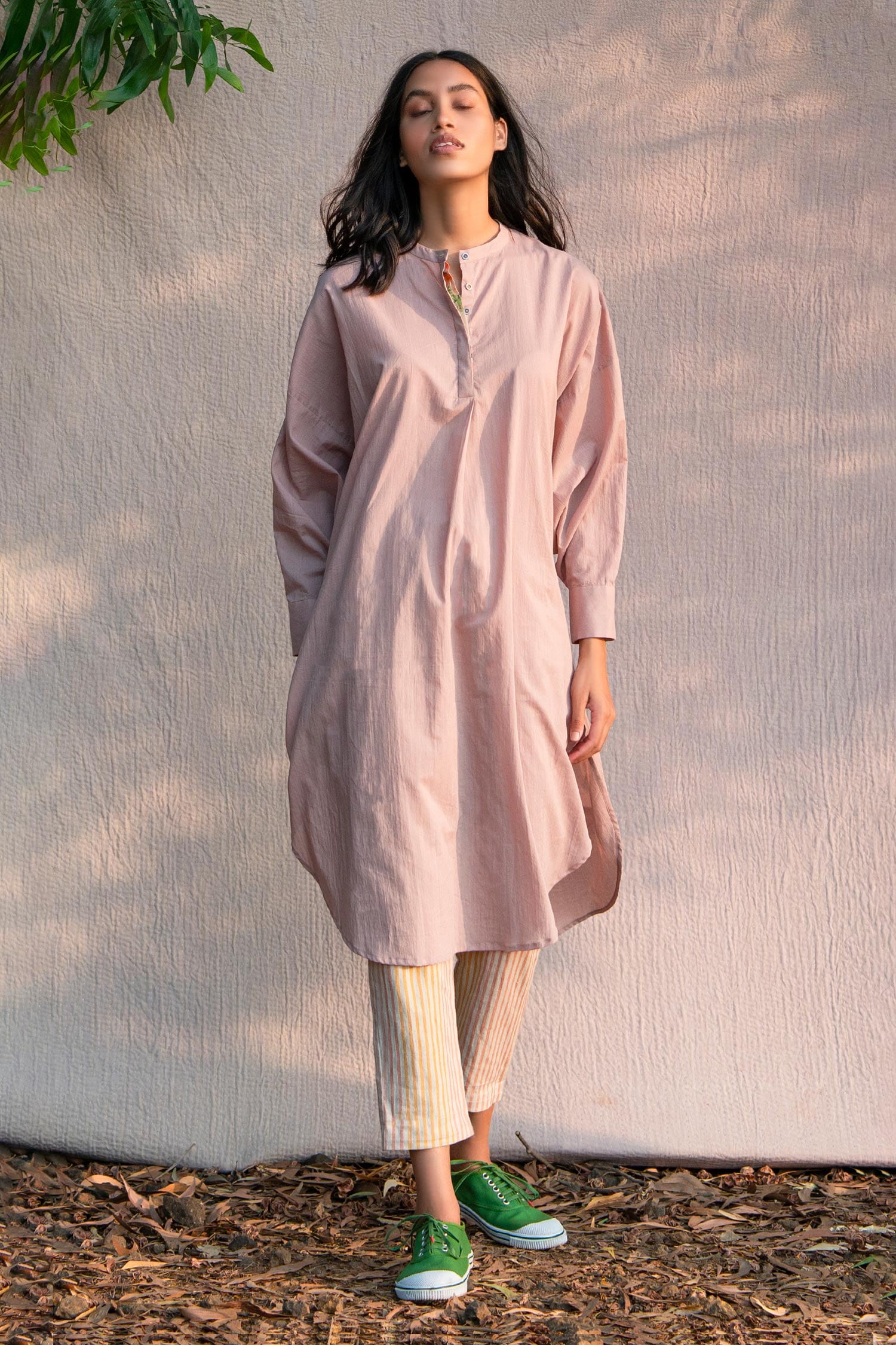 Buy Organic Cotton Tunic by Anavila at Aza Fashions