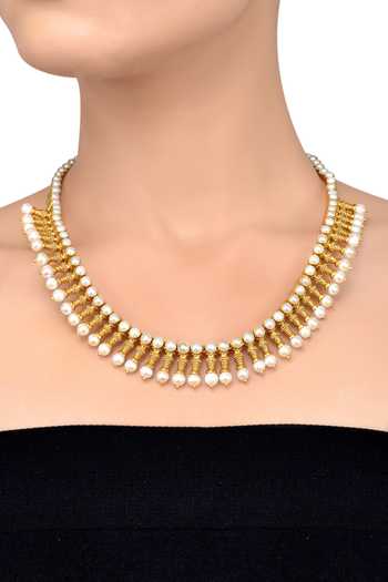 Buy Tribe Amrapali Handcrafted Reversible Contemporary Necklace Online ...